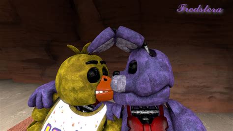 Chica X Bonnie By Fredstera On Deviantart
