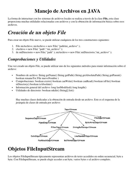 manejo de archivos en java pdf almacenador intermediario de datos