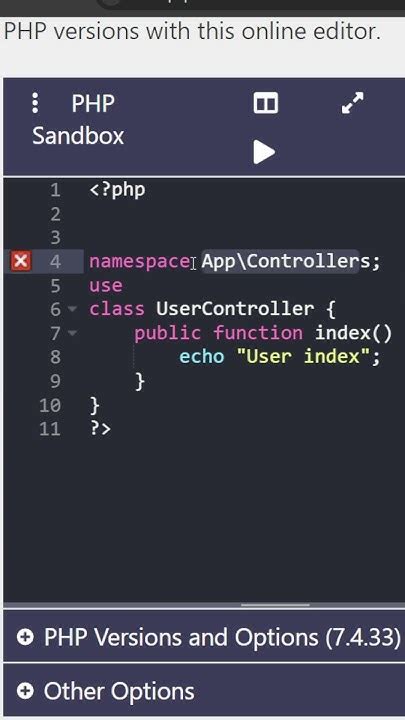 Namespace In Php Youtube