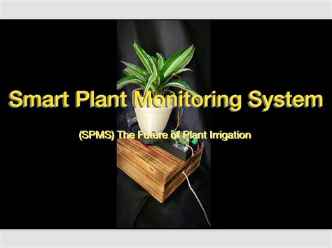 Smart Plant Monitoring System