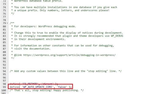 How To Disable Wordpress Auto Updates 3 Easy Methods