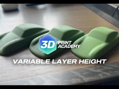 Variable Layer Height Class 30 Practice Piece Free 3d Print Model