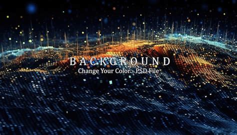 Premium Psd Abstract Lines And Dots Connect Background Generative Ai