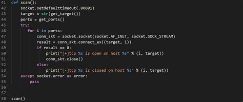Building A Simple Python Port Scanner