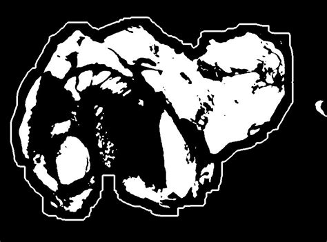 Python Get The External Contour Of Multiple Small Contours In Opencv