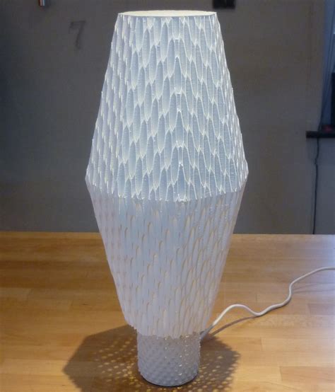 Stl File Octagonal Geometric Sci Fi Table Lamp 🔦 ・3d Printing Template To Download・cults