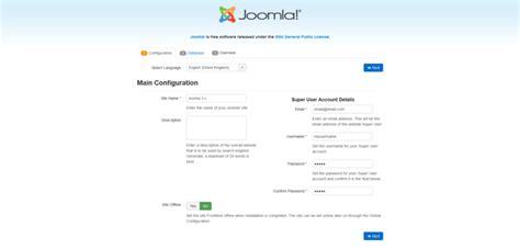J3 X Installing Joomla Joomla Documentation