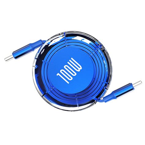 Usbc Typec Cord Fast Speed Data Transfer Cable Supports 100w Charging Extendable Length For