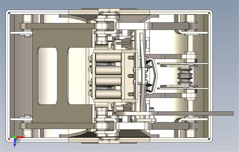 大型鄂式自卸抓斗结构模型 Iges 模型图纸下载 懒石网
