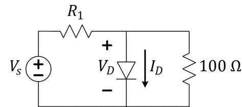 Solved Assume An Ideal Offset Model For The Diode With