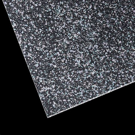 Feuille Acrylique Plexiglass à Paillettes Violettes Et Vertes En Forme