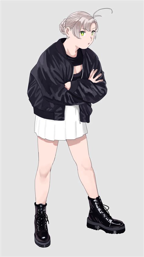 Safebooru 1girl Absurdres Ahoge Alternate Costume Alternate Hairstyle