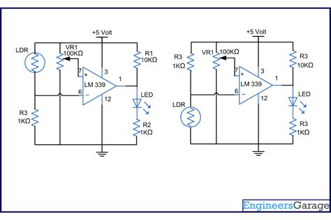 Automatic Lightdark Indicator Using Opam And Ldr