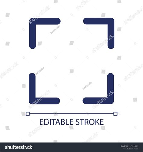 Full Screen Mode Rgb Color Ui Stock Vector Royalty Free 2173594229 Shutterstock