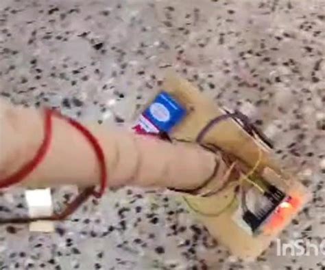 smart blind man walking stick with arduino nano 5 steps instructables