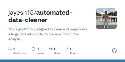 Github Jayesh15automated Data Cleaner This Algorithm Is Designed To