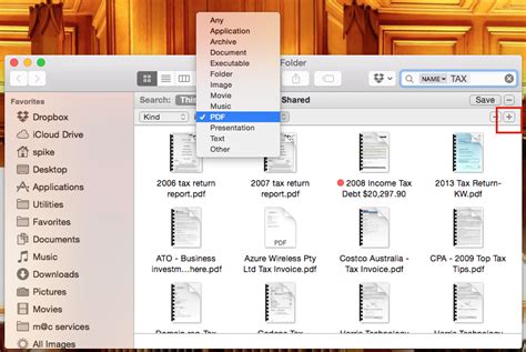 Smart Folders Mac Services ACT