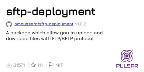 Sftp Deployment