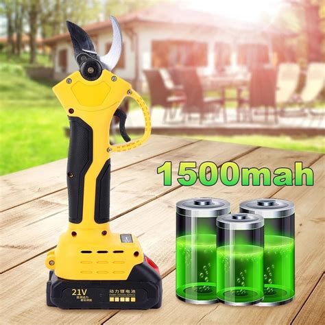 Brushless Electric Pruning Shear Fruit Tree Cutter Tools Rechargeable