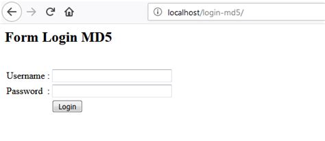 Cara Membuat Login Md5 Dengan Php Mysql Tutorial