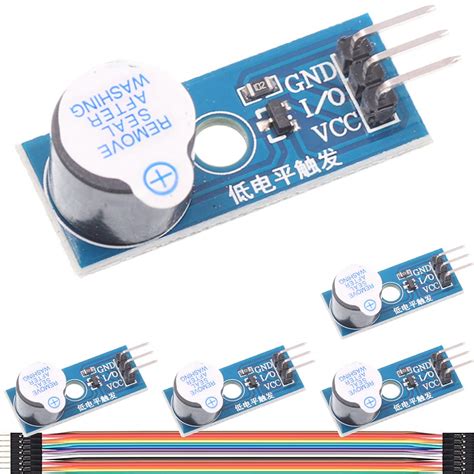 Daokai 5pcs Active Buzzer Module Low Level Trigger Buzzer 33 5v Buzzer Alarm Drive Alarm Sound