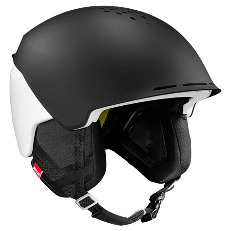 Adults Ski Helmet Freeride Fr 900 Mips Black White Ski Helmets Uk