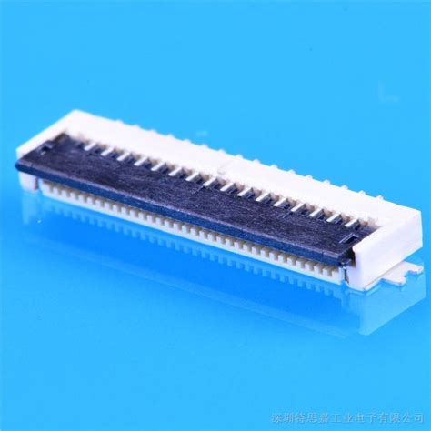 Ffc Fpc插座 1 0mm 24p 下接翻盖 扁平电缆连接器 原装 Ffc Fpc 薄膜电缆连接器 维库电子市场网