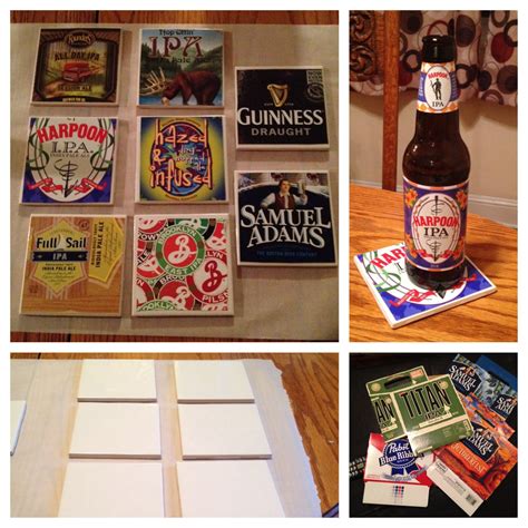 Diy Coasters Use Leftover Six Pack Beer Holders To Make Your Own Beer