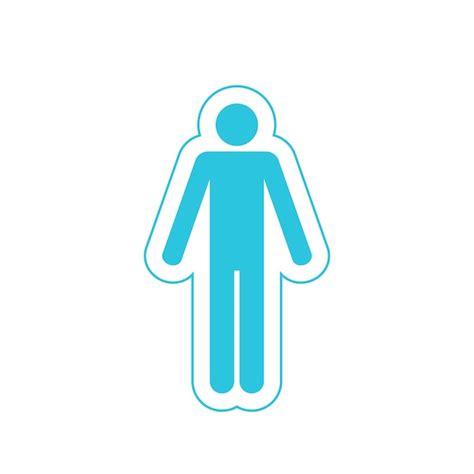 Premium Vector Aura Of A Person Icon Isolated On White Background