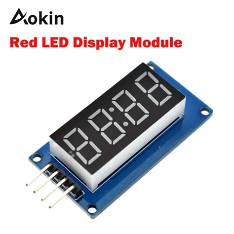 TM1637 4 Bits Digital LED Display Module Diy For Arduino 7 Segment 0 36