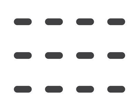 Hamburger Menu Icon Buttons For Website UI Navigation Mobile App Presentation Design