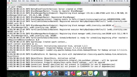 Scala And Spark Workshop 006 Spark Execution Life Cycle Youtube