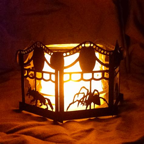 Halloween Carousel Rotation Paper Calico