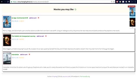GitHub Xinyzhang9 Movie Recommender Movie Recommender Using RxJS