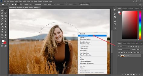 How To Crop Image In Circle Shape In Photoshop CC