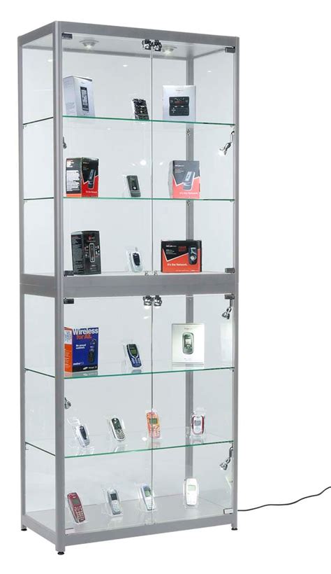Trade Show Display Case Exhibit Booth Cabinet With Rolling Container Displays2go