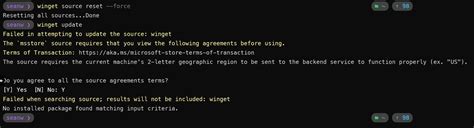 Unfortunately Uninstalled Windows Package Manager Source Winget And How To Reinstall It