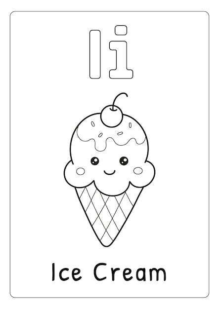 Letter Ii Coloring Pages