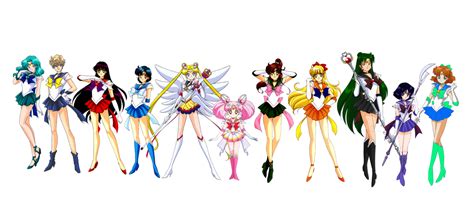 Sailor Scouts With Sailor Earth By Dreypare On Deviantart
