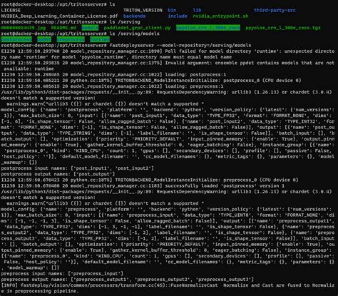 Cpu 服务部署 如何运行容器启动容器 · Issue 987 · Paddlepaddle Fastdeploy · Github
