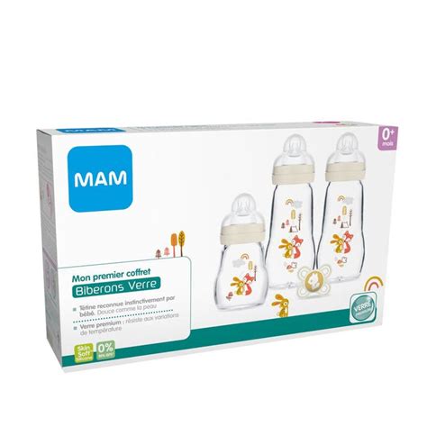 Mam Set Di Biberon In Vetro 0 Mesi Easypara