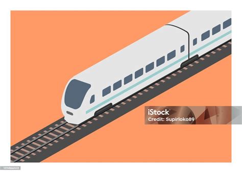 등대적 관점에서 여객열차를 간소화합니다 간단한 평면 일러스트레이션 기차에 대한 스톡 벡터 아트 및 기타 이미지 기차 통근 열차 수송 Istock