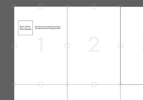 A4 Sewing Pattern Layout Templates Adobe Illustrator Page Layout For
