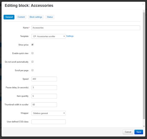 Cs Cart Product Accessories