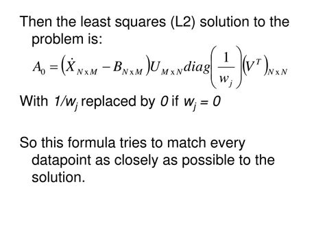 Ppt Reverse Engineering Gene Networks Using Singular Value Decomposition And Robust Regression