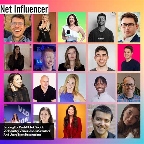 Net Influencer The Authority On Influencer Marketing And The Creator