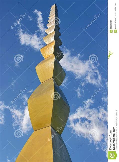 Romania Endless Column By Constantin Brancusi Endless Column