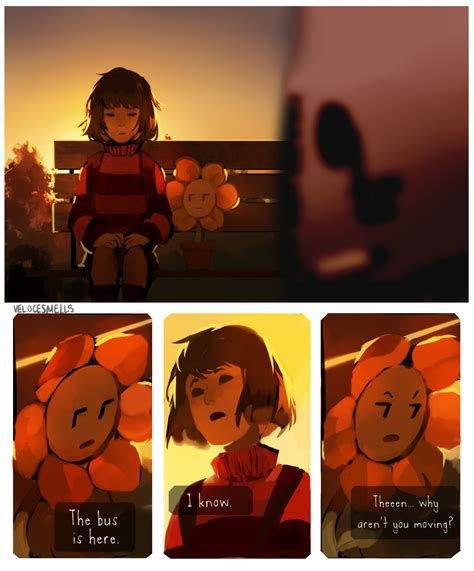 Flowey And Frisk On Tumblr