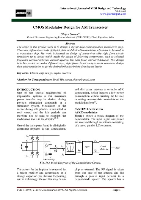 Rf Demodulator Circuit Diagram Explained