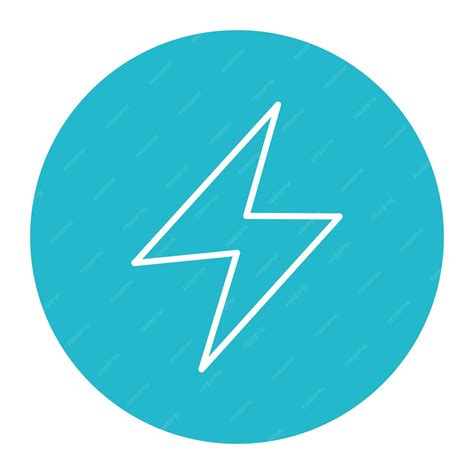 Premium Vector Lightning Vector Illustration
